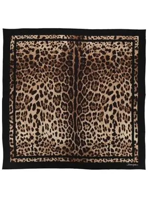 Dolce & Gabbana Foulard In Seta - Multicolor