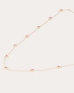 CAMPBELL + CHARLOTTE Sapphire Evolve Station Necklace