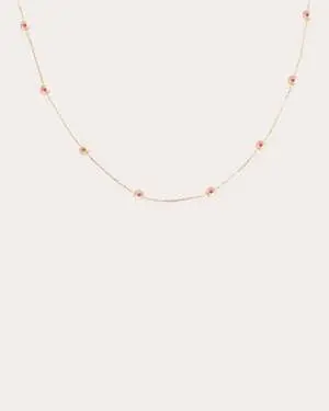 CAMPBELL + CHARLOTTE Sapphire Evolve Station Necklace