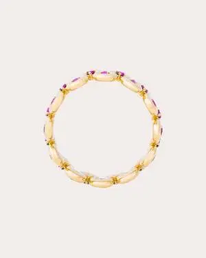 CAMPBELL + CHARLOTTE Sapphire Squiggle Ring