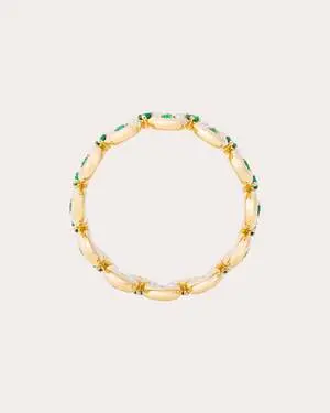 CAMPBELL + CHARLOTTE Tsavorite Found Squiggle Ring