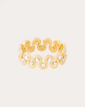 CAMPBELL + CHARLOTTE Diamond Found Squiggle Ring