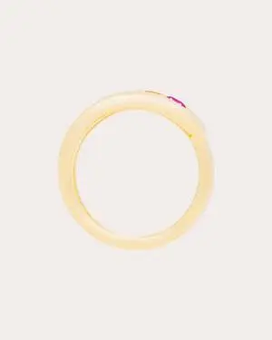 CAMPBELL + CHARLOTTE Multicolor Sapphire Found Nest Bypass Ring