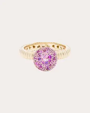CAMPBELL + CHARLOTTE Amethyst Revel Medium Bobble Ring