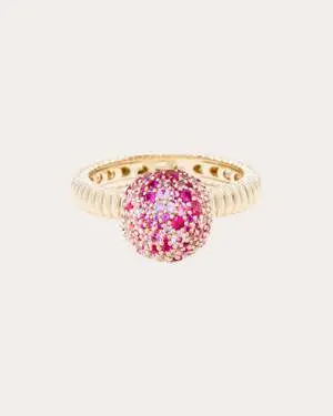 CAMPBELL + CHARLOTTE Sapphire Revel Medium Bobble Ring