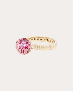 CAMPBELL + CHARLOTTE Sapphire Revel Medium Bobble Ring
