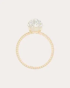 CAMPBELL + CHARLOTTE Diamond Revel Small Bobble Ring - Gold