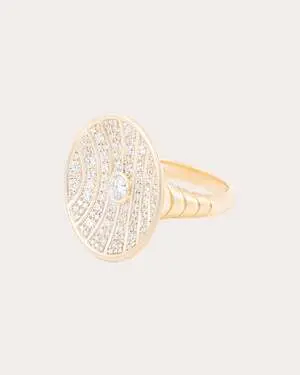 CAMPBELL + CHARLOTTE Diamond Revel Large Dimensional Ring