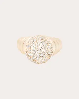 CAMPBELL + CHARLOTTE Diamond Revel Bobble Cocktail Ring
