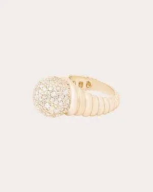 CAMPBELL + CHARLOTTE Diamond Revel Bobble Cocktail Ring