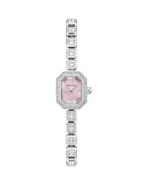 Bulova Crystal Bracelet And Watch Set
