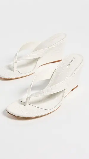 REFORMATION Jessie Wedge Sandals