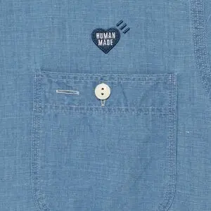 HUMAN MADE Chambray S/s Shirt