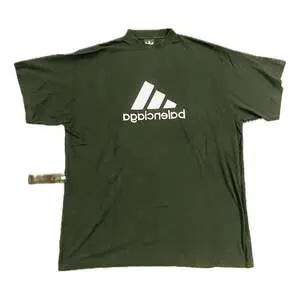 Balenciaga Balenciaga X Adidas Reverse T-shirt 'green' Green