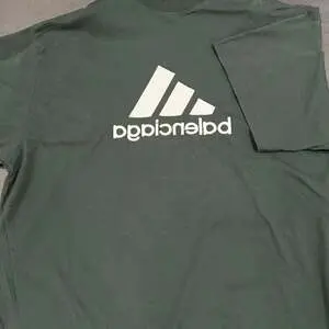 Balenciaga X Adidas Reverse T-shirt - Green