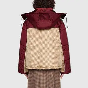 Gucci Gg Parachute Nylon Padded Jacket
