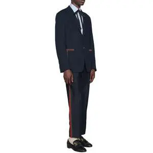 Gucci Cotton Jersey Jacket With Web