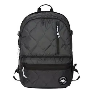 CONVERSE Quilted Straight Edge Backpack - Black