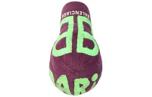 Balenciaga Bb Sprayed Cap - Purple