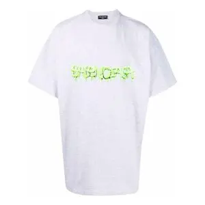 Balenciaga Slime Oversized T-shirt 'grey Green - Grey/green