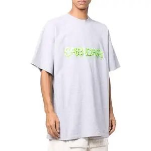 Balenciaga Slime Oversized T-shirt 'grey Green