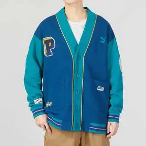 PUMA Team Badge V-neck Jacket