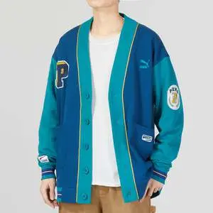 PUMA Team Badge V-neck Jacket