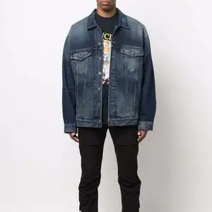 Balenciaga Fbi Denim Jacket