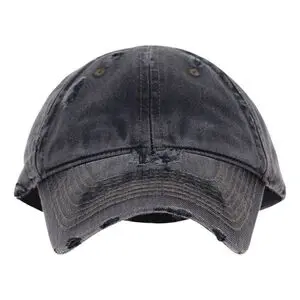 Balenciaga Denim Cap - Charcoal