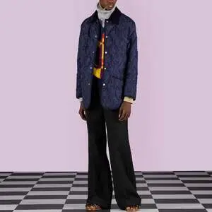 Gucci Quilted Gg Jacket