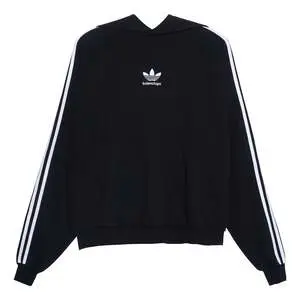 Balenciaga X Adidas Hoodie Oversized - Black