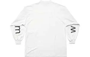 Balenciaga Logo Long Sleeve T-shirt