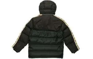 Gucci Gg Nylon Jacquard Padded Coat