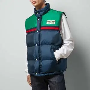 Gucci Padded Vest - Navy