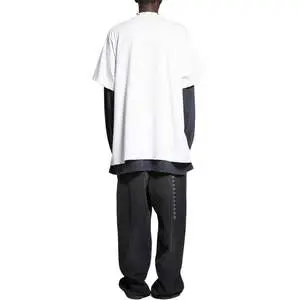 Balenciaga Oversized Pierced T-shirt