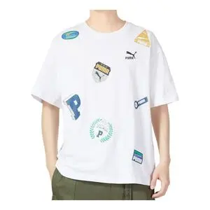 PUMA Printed T-shirt - White