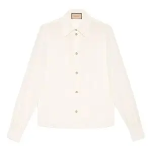Gucci Silk Crêpe De Chine Shirt - Ivory