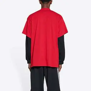 Balenciaga X Adidas Oversized T-shirt - Red