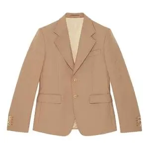 Gucci Gg Polyester Jacket - Light Brown