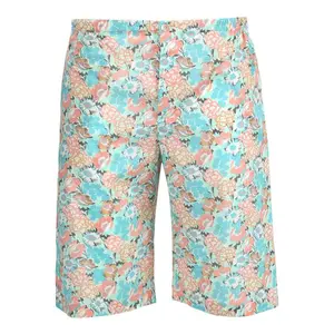 Gucci X Liberty London Floral Cotton Short 'light Blue Pink - Light Blue/pink