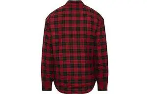 Balenciaga Checkered Flannel Padded Shirt