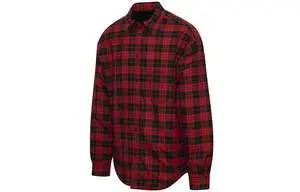 Balenciaga Checkered Flannel Padded Shirt