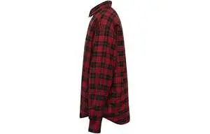 Balenciaga Checkered Flannel Padded Shirt