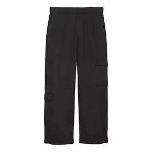 Gucci Cotton Drill Cargo Trousers With Patch - Black