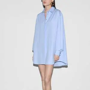 Gucci Striped Heavy Cotton Poplin Shirt