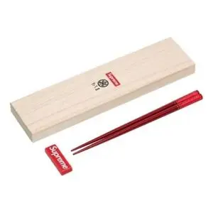 Supreme Chopstick Set 'beige Black Red