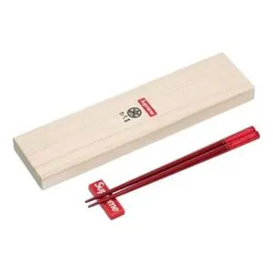 Supreme Chopstick Set 'beige Black Red
