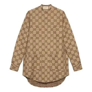 Gucci Maxi Gg Canvas Shirt
