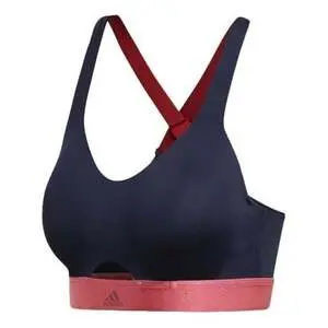 Adidas Stringer Soft Bra Asia Sizing 'black Red - Black/red