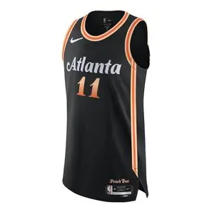 Nike X Nba Atlanta Hawks 22-23 Jersey 'trae Young 11 - Black/multi-color